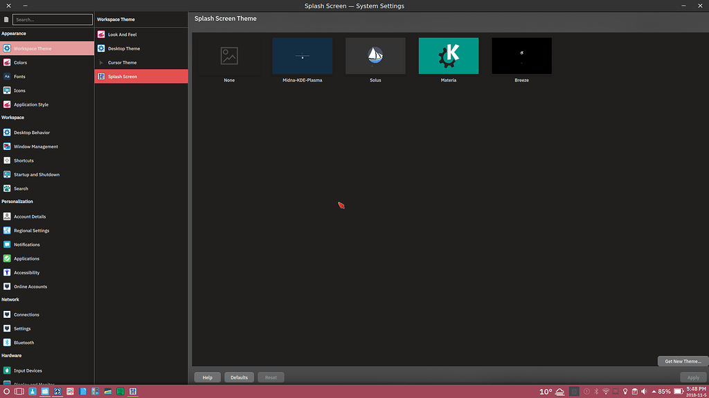 How to install Materia splash screen on KDE? - Products - Community Boards
